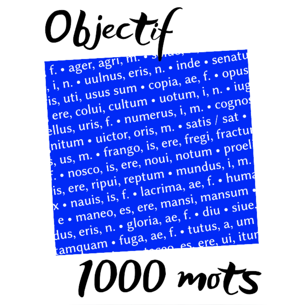 Objectif 1000 mots