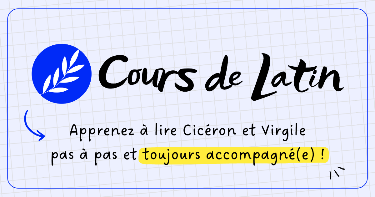 Exercices de latin - Cours de latin